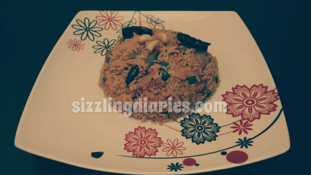 Vegetable Biryani – SizzlingDiaries